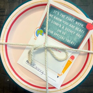 Back to School Teacher Gift Card Holder | Dinner and Dishes on Me ...
