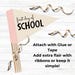 DIY First Day of School Pennant Flags | First Day of School Photo Prop ...