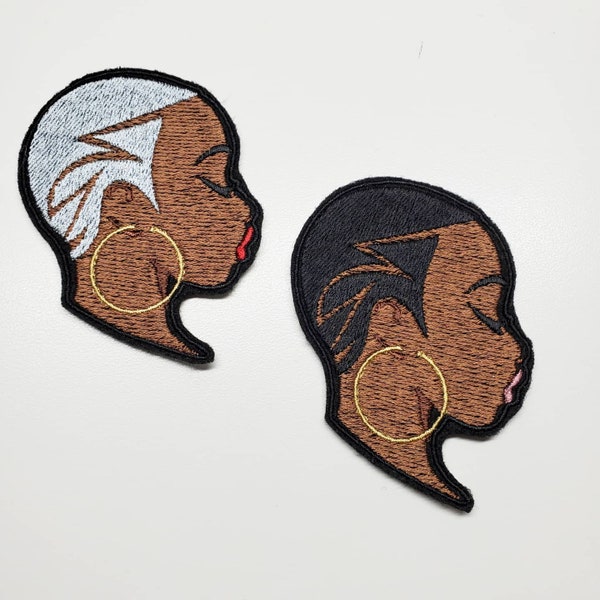 African American Girl Patches - Etsy