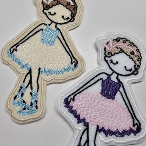 Custom Ballerina Embroidered Patch - Ballerina Patch - Ballerina ...