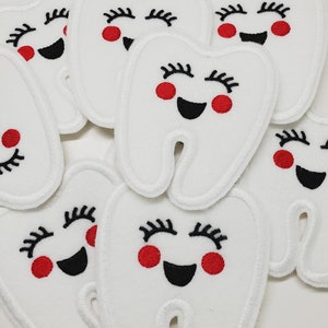 Tooth Patch - Tooth Applique - Toothfairy Patch - Teeth - First Tooth ...