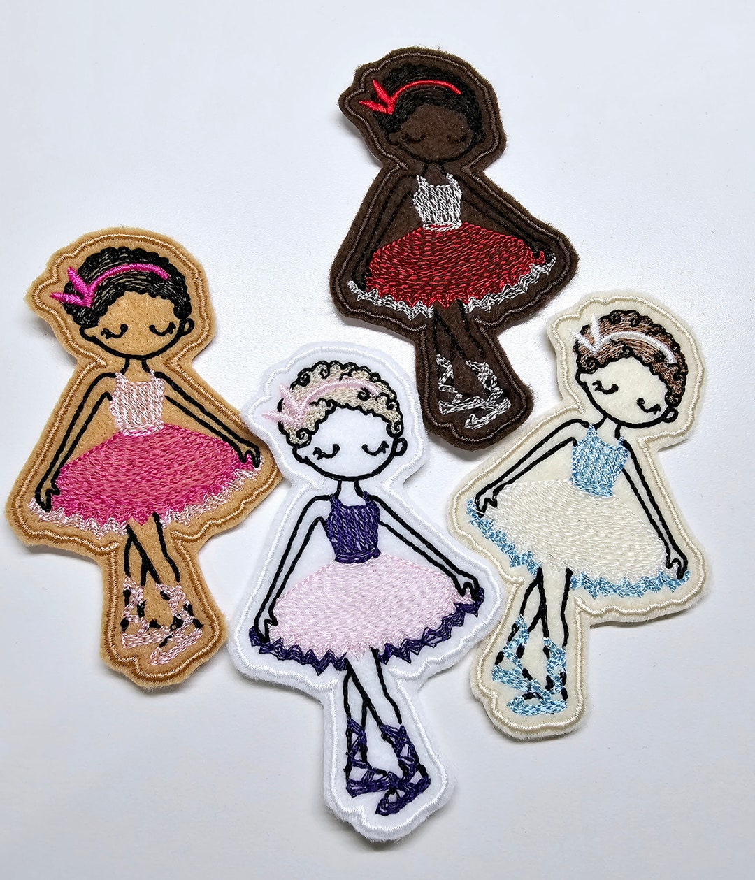 Custom Ballerina Embroidered Patch - Ballerina Patch - Ballerina ...