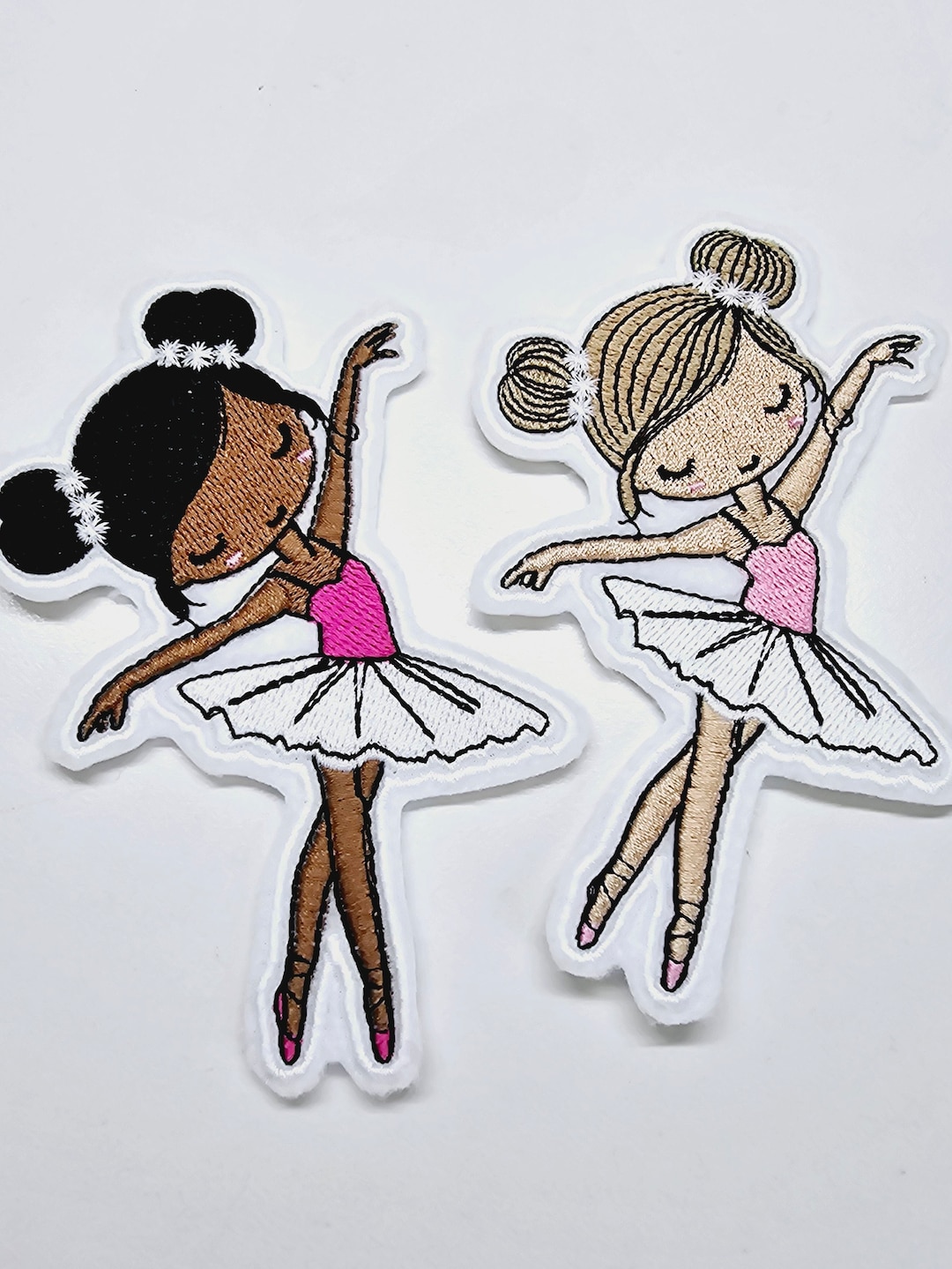 Custom Ballerina Embroidered Patch - Ballerina Patch - Ballerina Embroidery Designs - Ballet ...