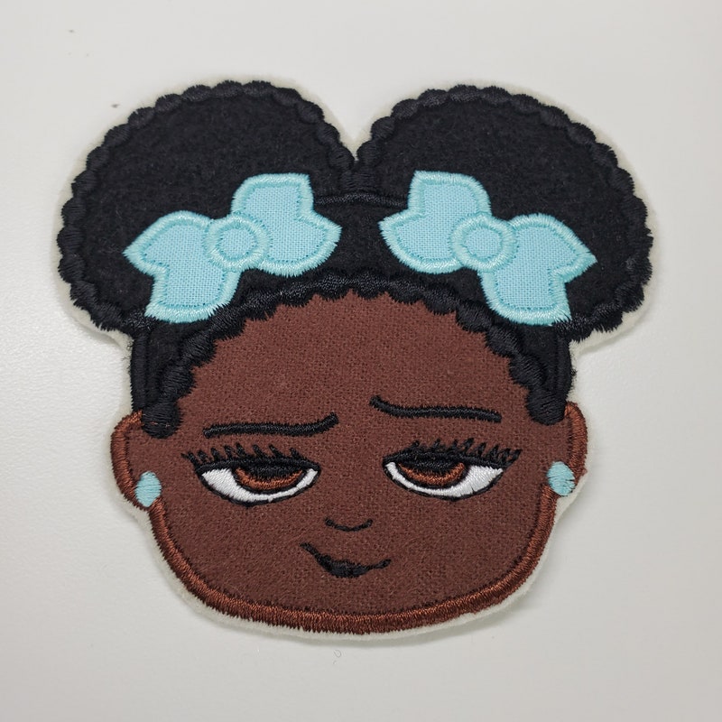 Afro Puff Patch - Etsy