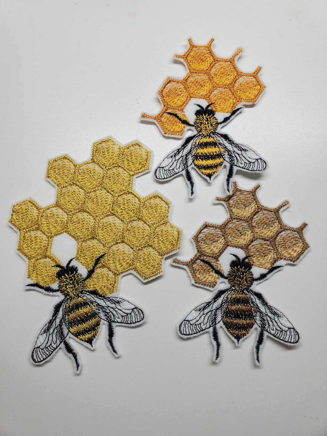 Honeybee Patch - Honeybee Embroidery - Queen Bee Patch - Bee Embroidery ...