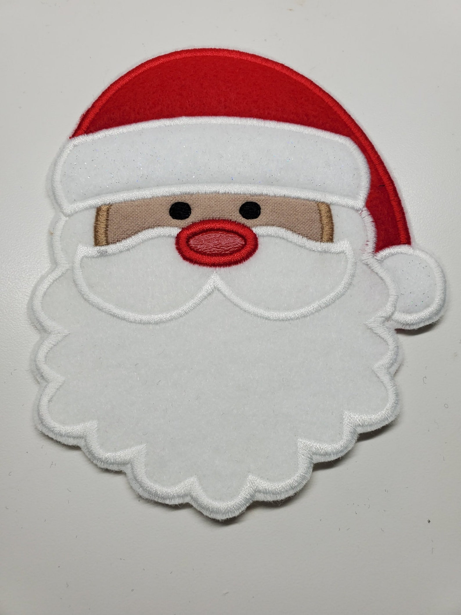 Personalized Santa Embroidered Patch Santa Clause Patch Santa ...