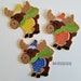 MOOSE Embroidered Patches - Moose Embroidery- Moose Embroider Design ...