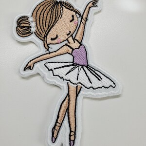 Custom Ballerina Embroidered Patch - Ballerina Patch - Ballerina ...