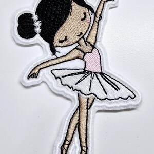Custom Ballerina Embroidered Patch - Ballerina Patch - Ballerina ...
