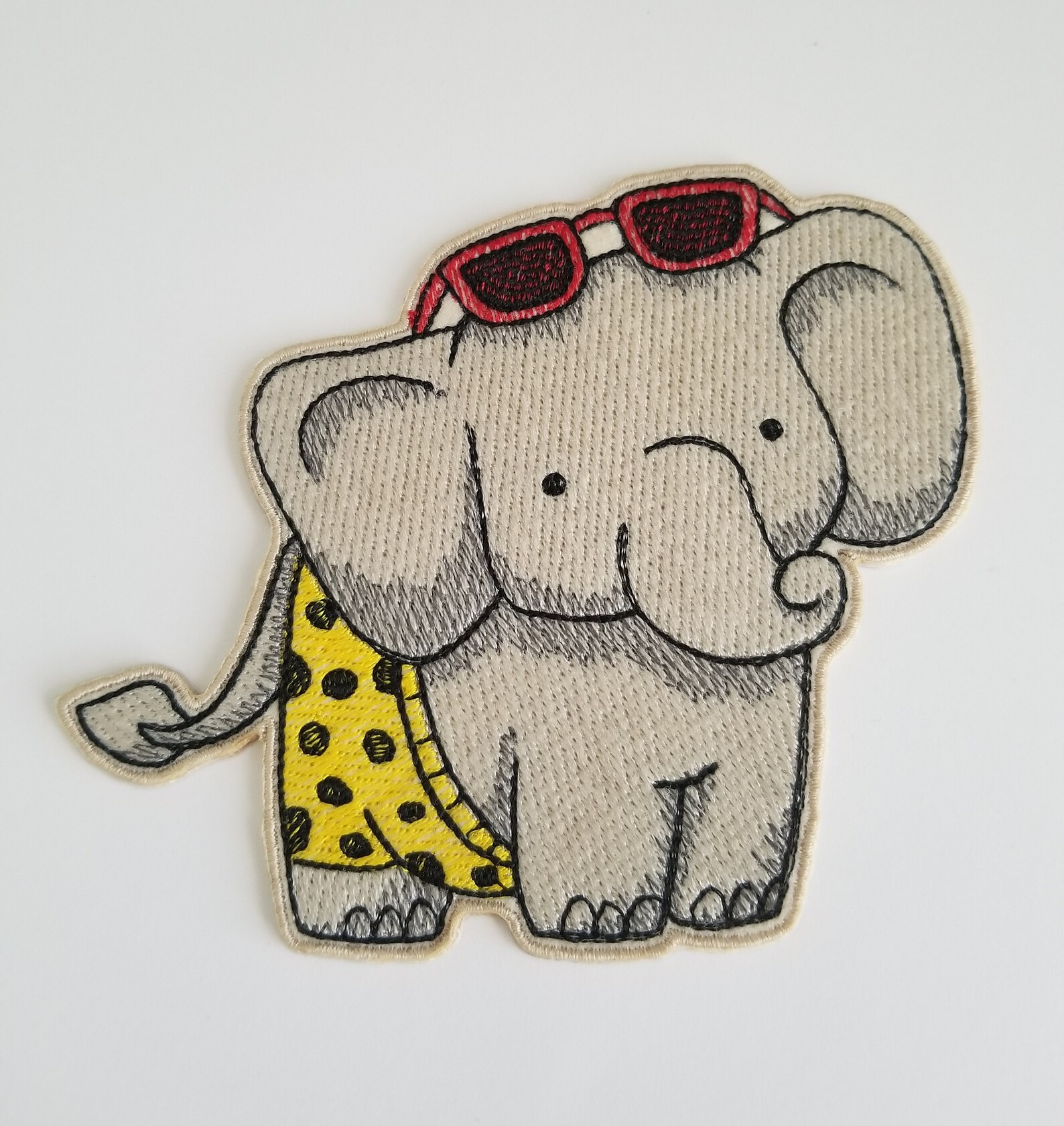 Beach Animals Embroidered Patches Elephant Patch Duck - Etsy