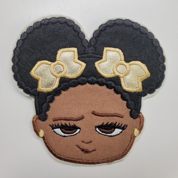 Afro Puff Patch - Etsy