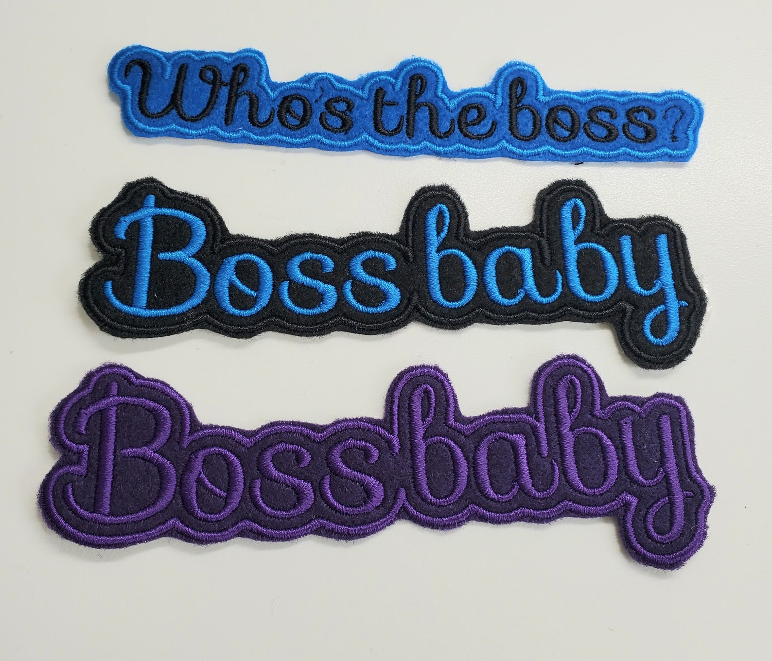 Custom Who's the Boss Patch, Boss Baby Patch, Bossy Patch, Boss Baby ...
