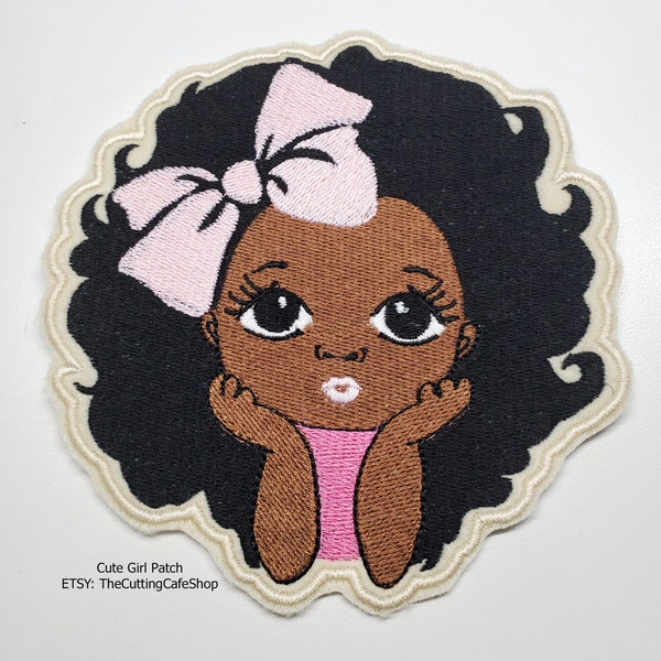 Girl Patch - Etsy