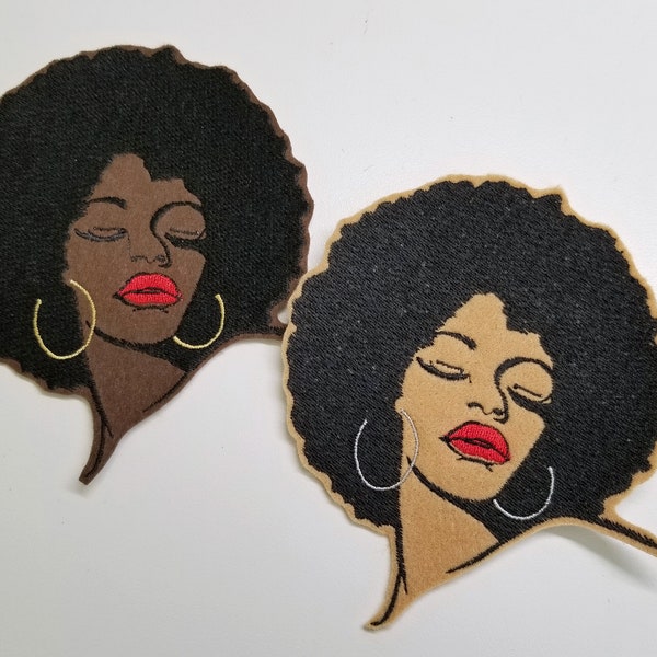 Afro Patch - Etsy