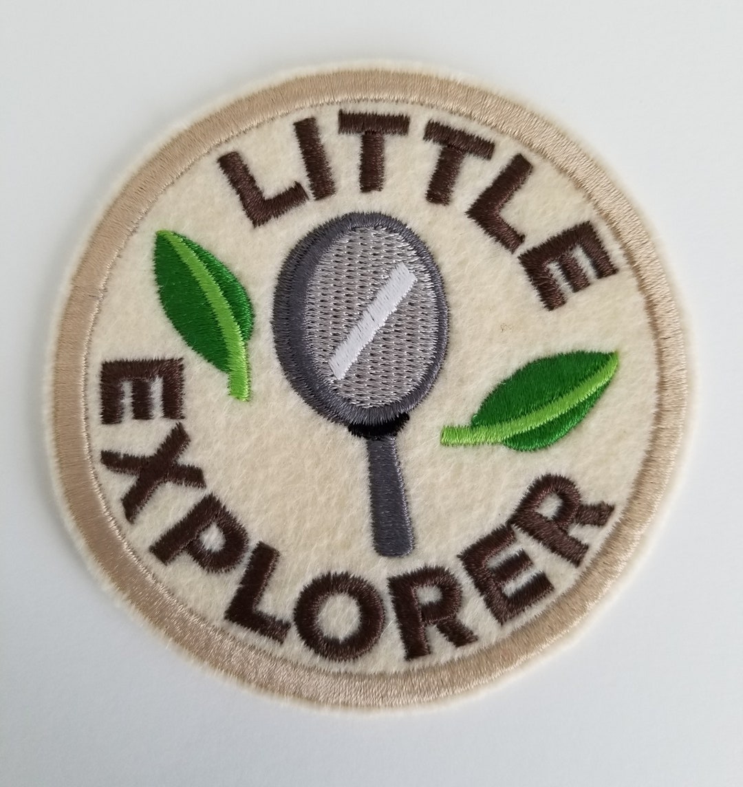 Little Explorer Embroidery Patch - Felt Patches, Ironon, Sew on Patch ...