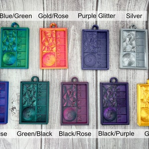 MTG Command Zone Tray With Life Spinner - 3D Printed - EDH Commander ...