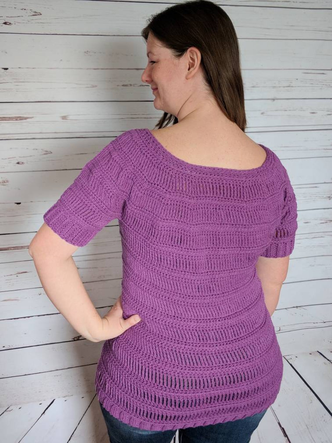 Crochet Pattern Sweater Crochet Top Pattern Crochet Sweater | Etsy