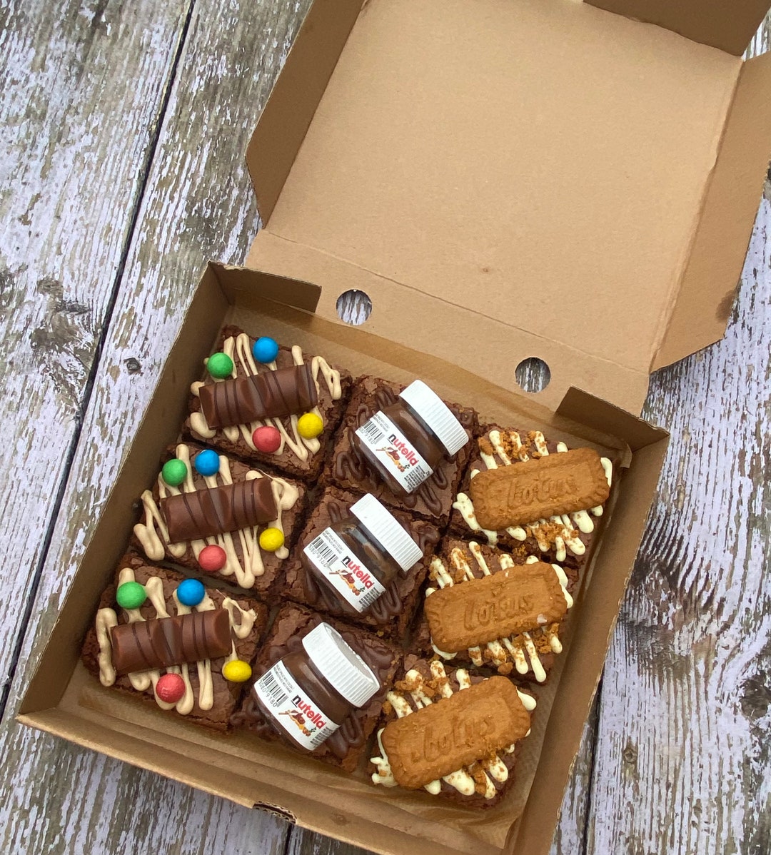 Mixed Brownie Box (9 Inch) - Etsy