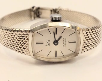 Silver ladies watch | Etsy