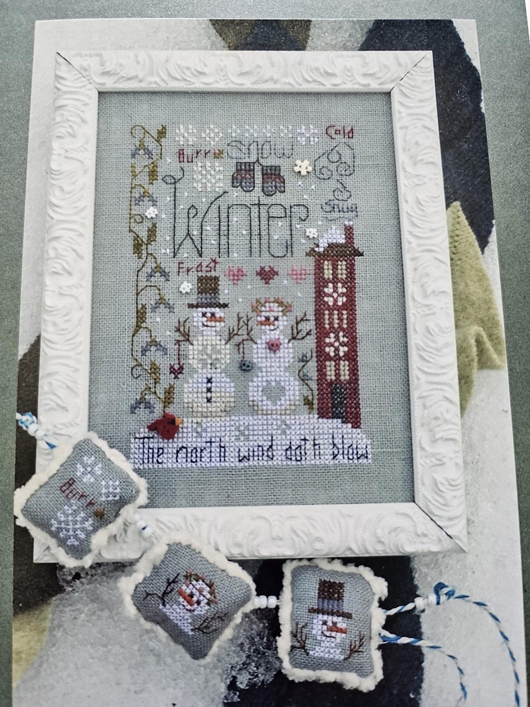 Shepherd's Bush - Winter Notes Cross Stitch Pattern - Etsy