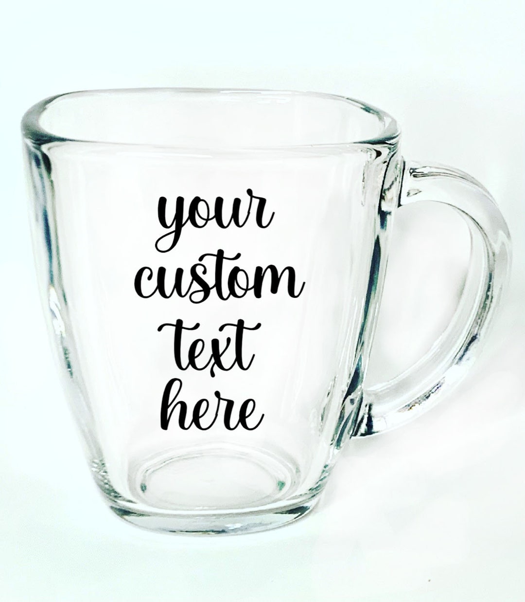 Custom Glass Mug Custom Mug Glass Mug Clear Mug Custom - Etsy Canada