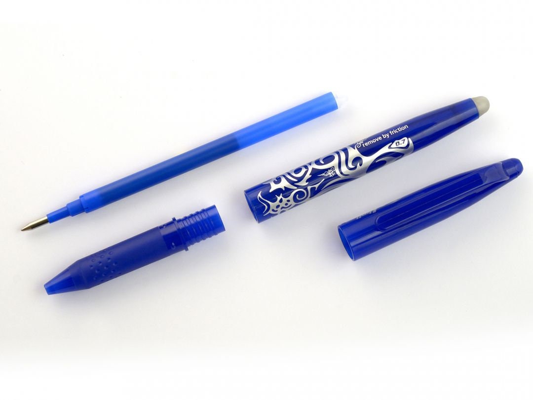 Pilot Frixion Pen Fabric Heat Erasable Pens Original Frixion Pattern ...