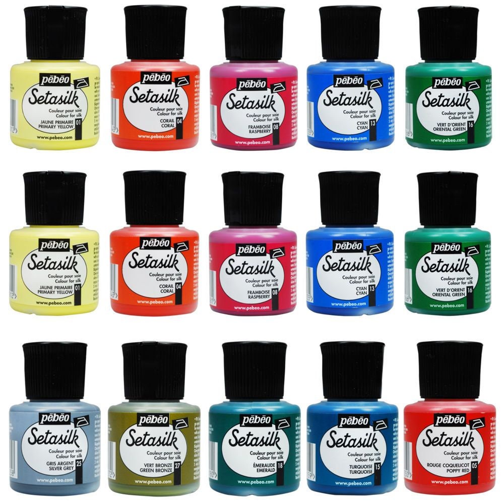 Pebeo Setasilk Silk Fabric Paint 45 Ml - Etsy