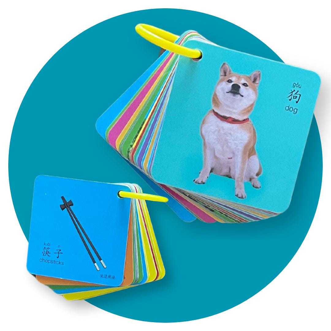 Learn Chinese Flashcards for Kids With Mandarin Chinese, Pinyin ...
