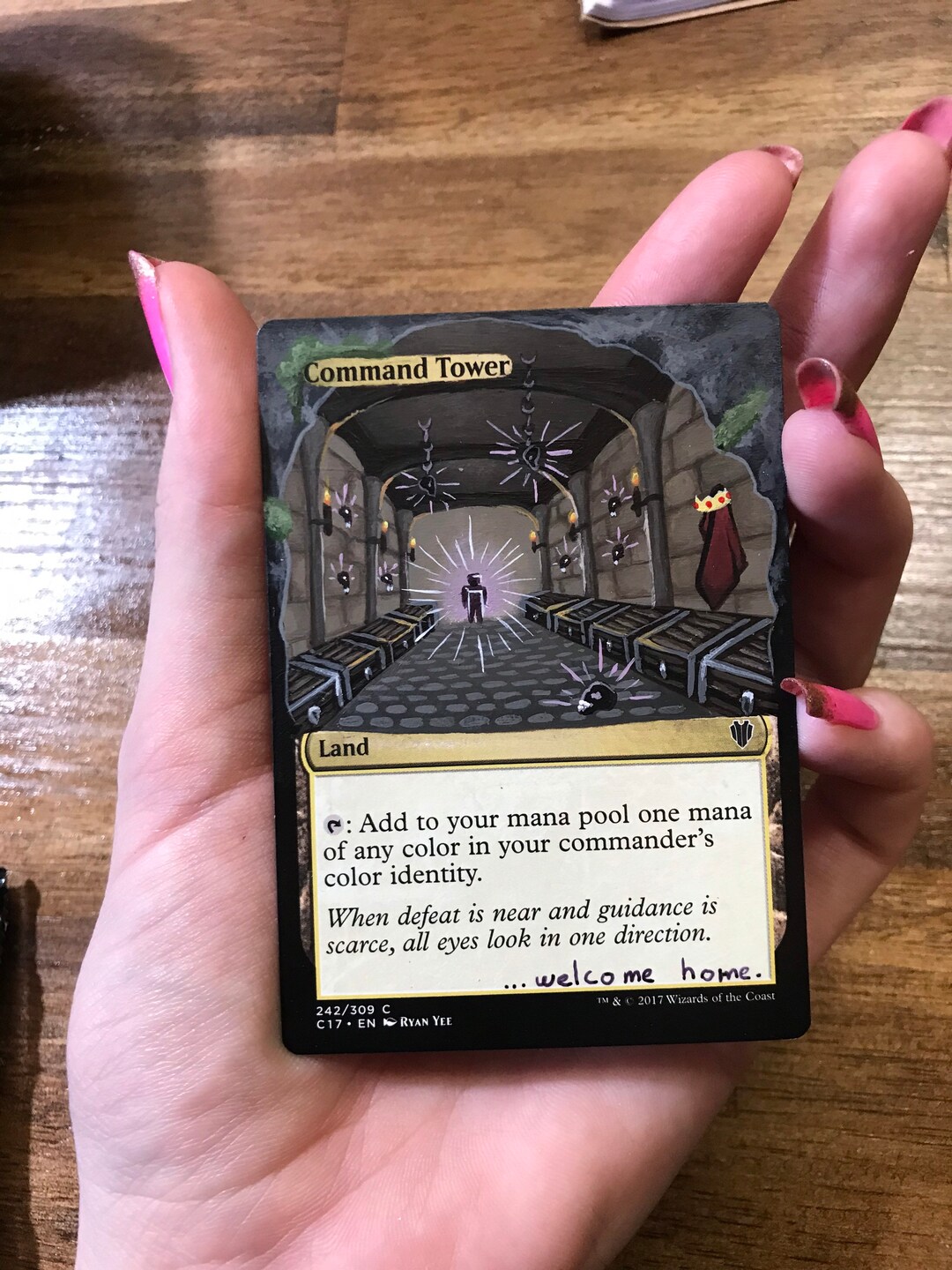 Altered MTG Command Tower - Etsy