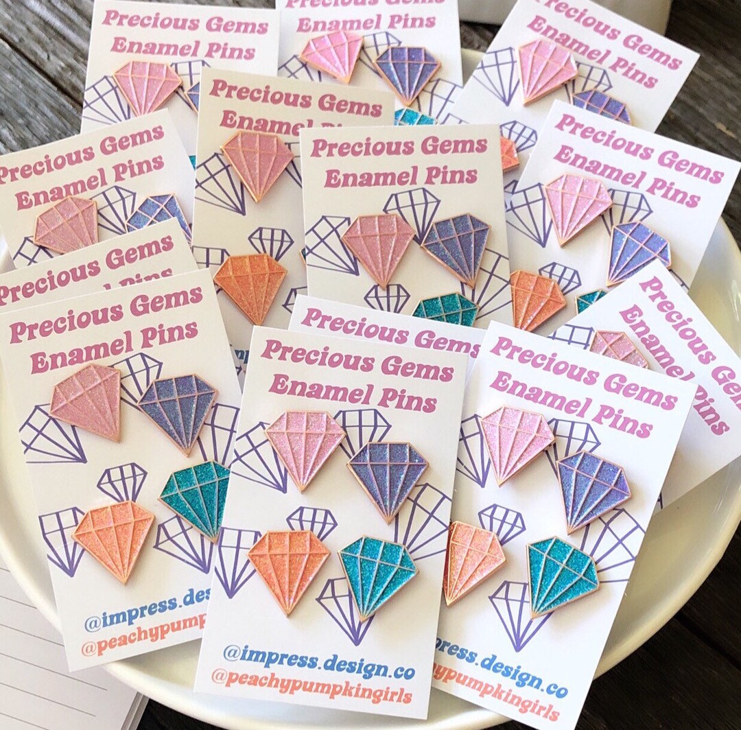 Enamel Gem Pin Set | JW Gifts | Gift Ideas | JW Gifts - Etsy