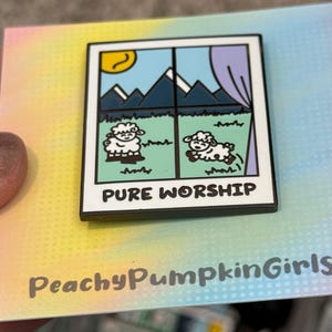 Jw Pure Worship Enamel Pin | JW 2025 Convention Pin | Baptism Gifts ...