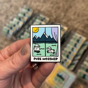 Jw Pure Worship Enamel Pin | JW 2025 Convention Pin | Baptism Gifts ...