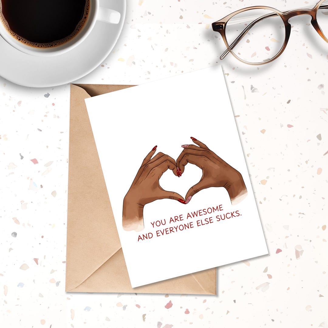 Customizable BFF Printable Card, Bestie Printable Card Download, Funny ...