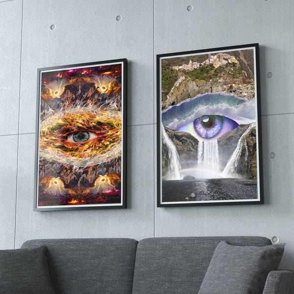 Large Visionary Art Poster - Etsy