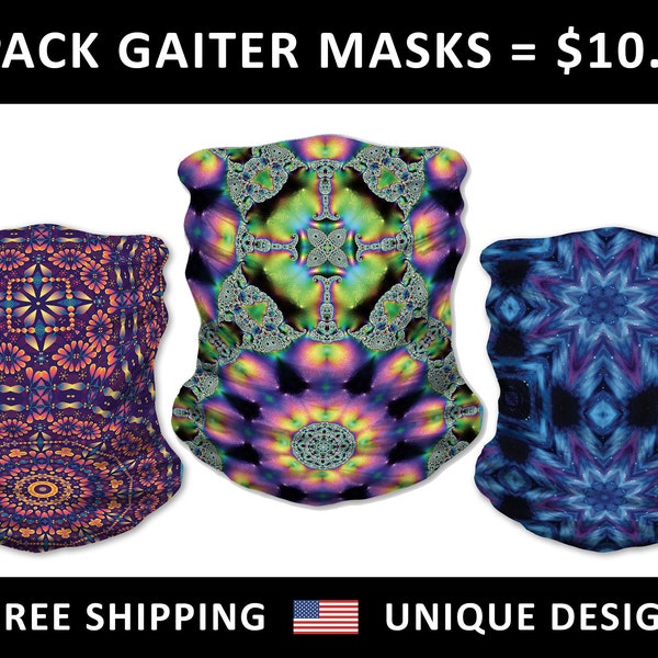 Psychedelic Mask - Etsy