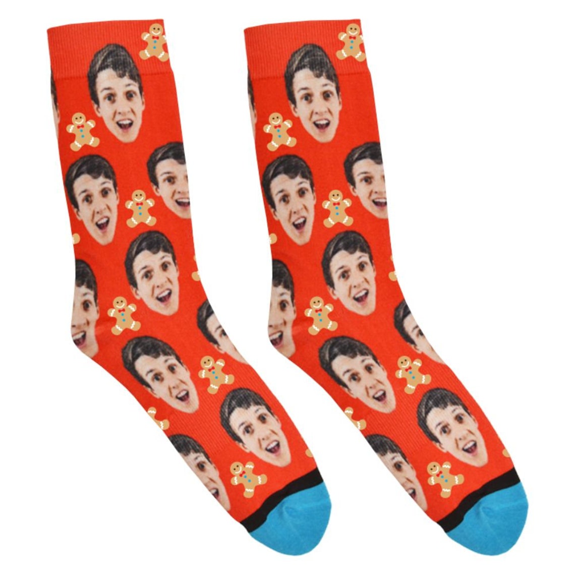 Divvyup Socks Custom Gingerbread Socks | Etsy