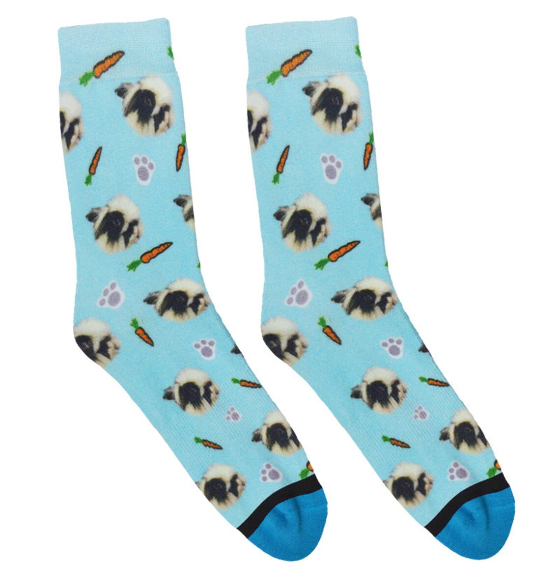 Divvyup Socks - Custom Bunny Socks - Put Your Bunny on Socks - Etsy