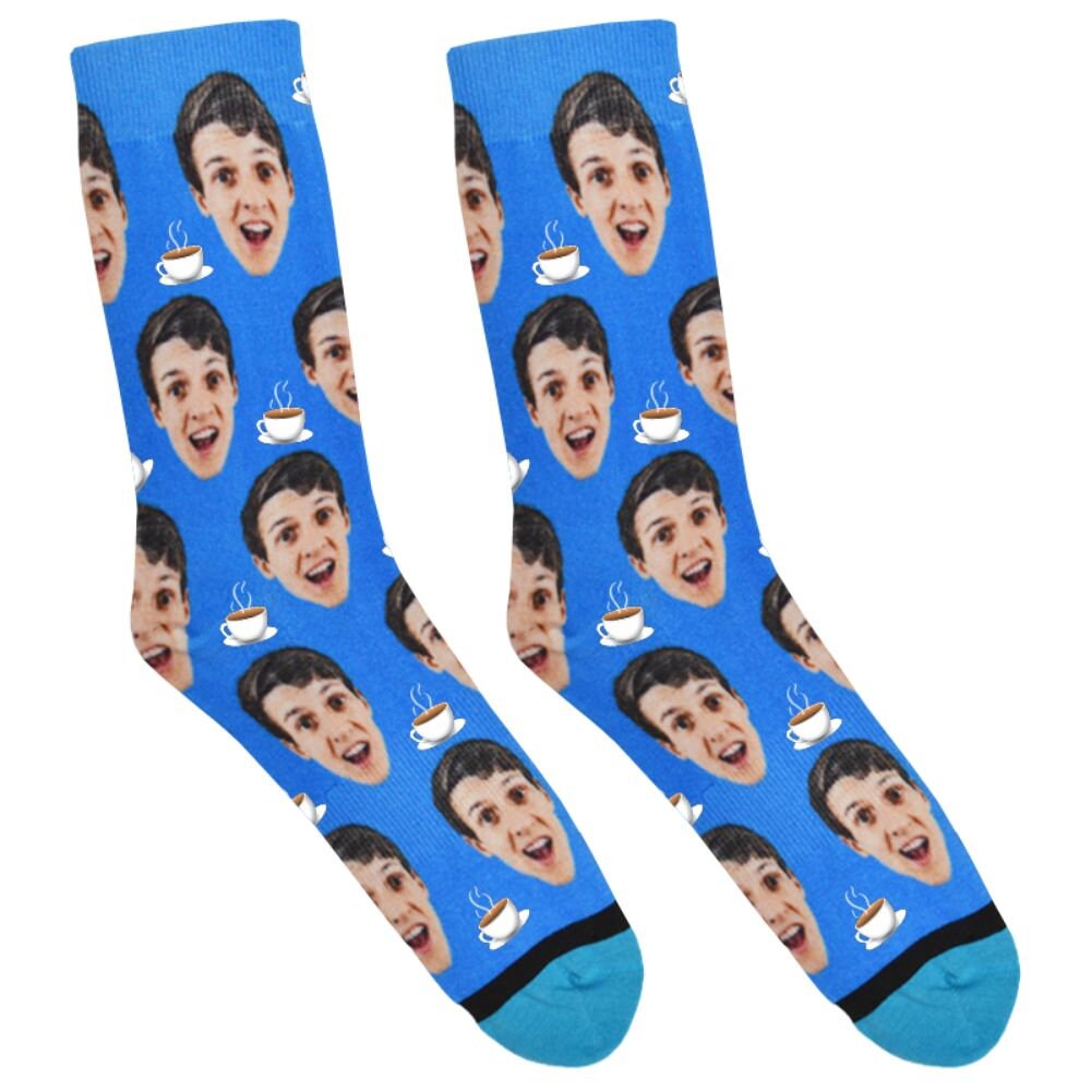Divvyup Socks - Custom Coffee Cup Socks - Etsy