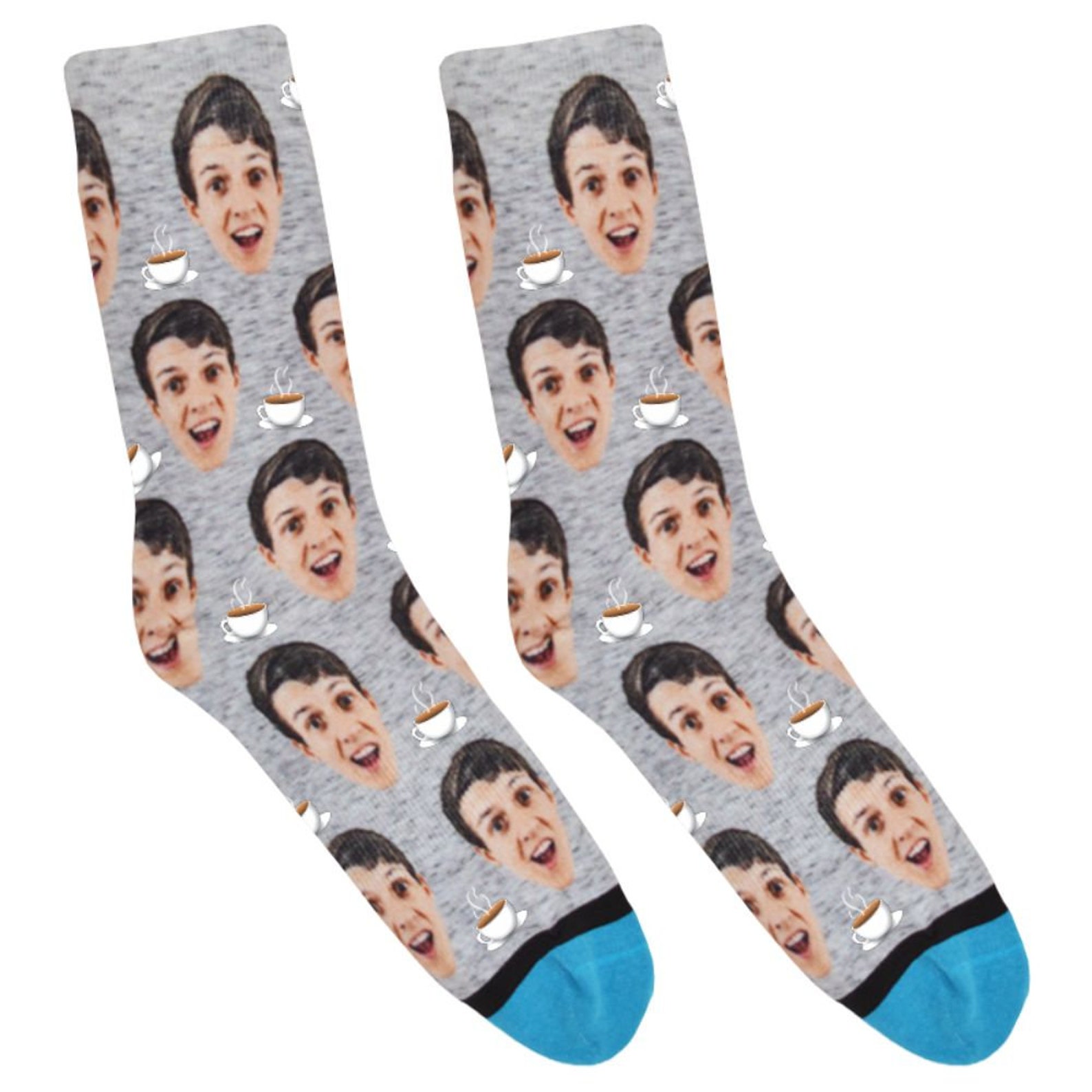 Divvyup Socks - Custom Coffee Cup Socks - Etsy