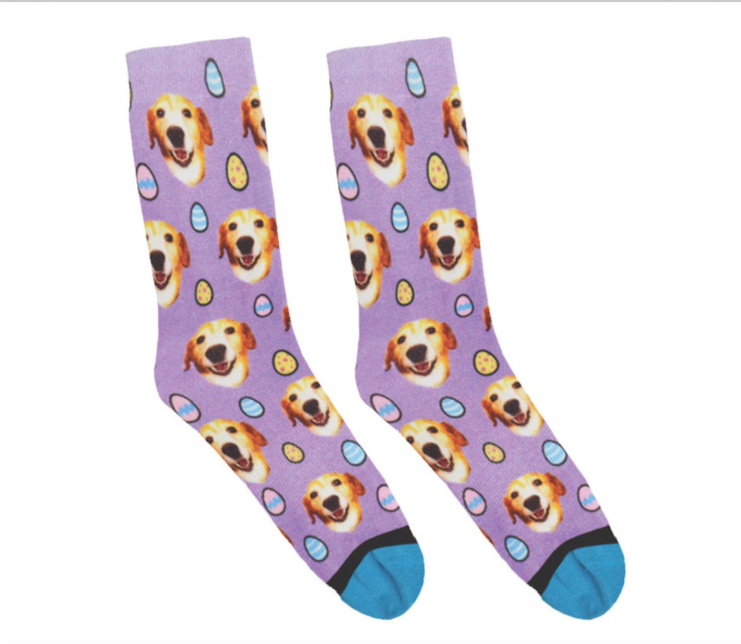 Divvyup Socks - Custom Easter Socks - Put Your Face on Socks - Etsy