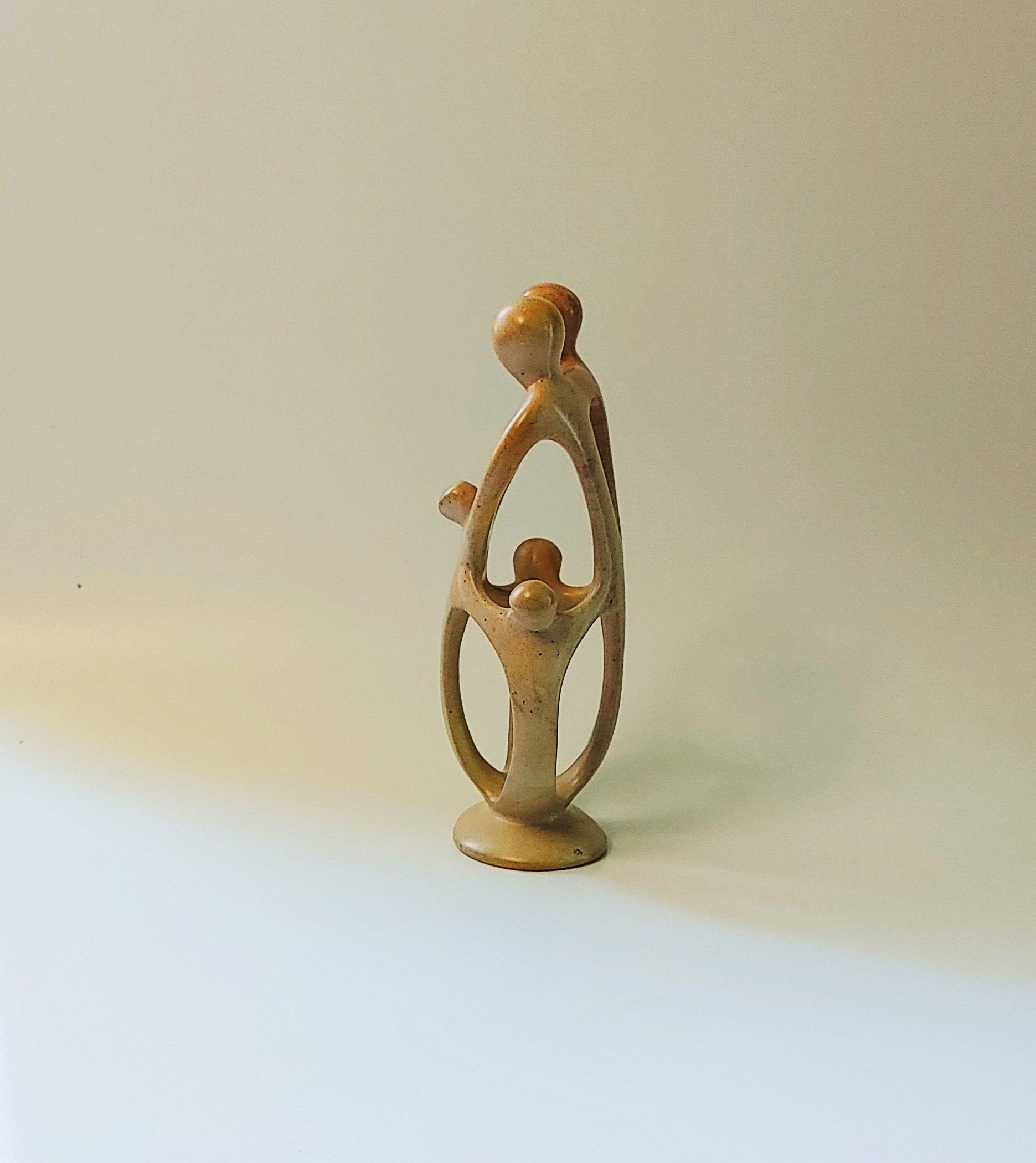 African Soapstone Figurine Family Tree Carved Sculpture Kenya 8" - Etsy