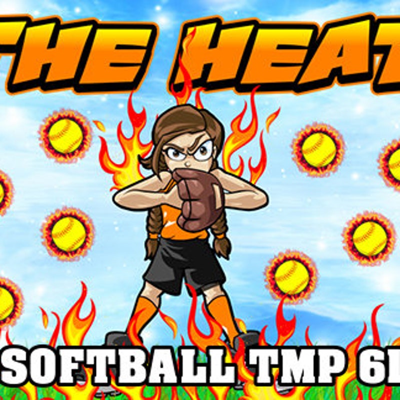 Softball Fire - Etsy