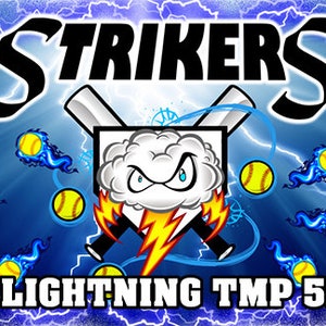 Thunder - Lightning Softball Banners, Printed Vinyl Banner. 3-5 Bus ...