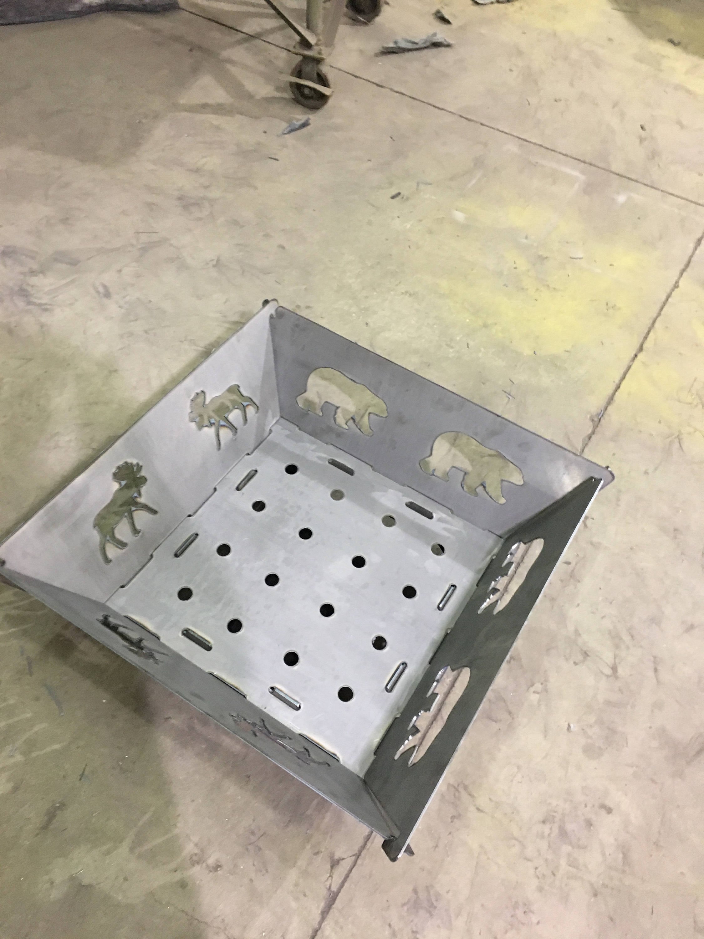 Knock Down Fire Pit - Etsy