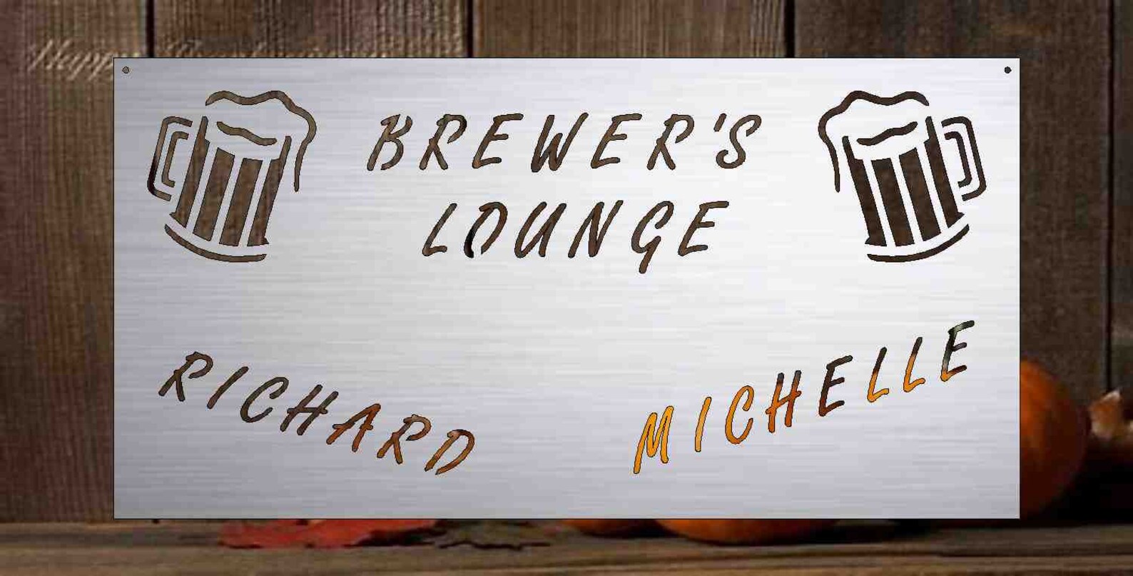 Beer Mug Sign - Metal Art and Home Decor - Beer Mug Gifts - Beer Mug ...