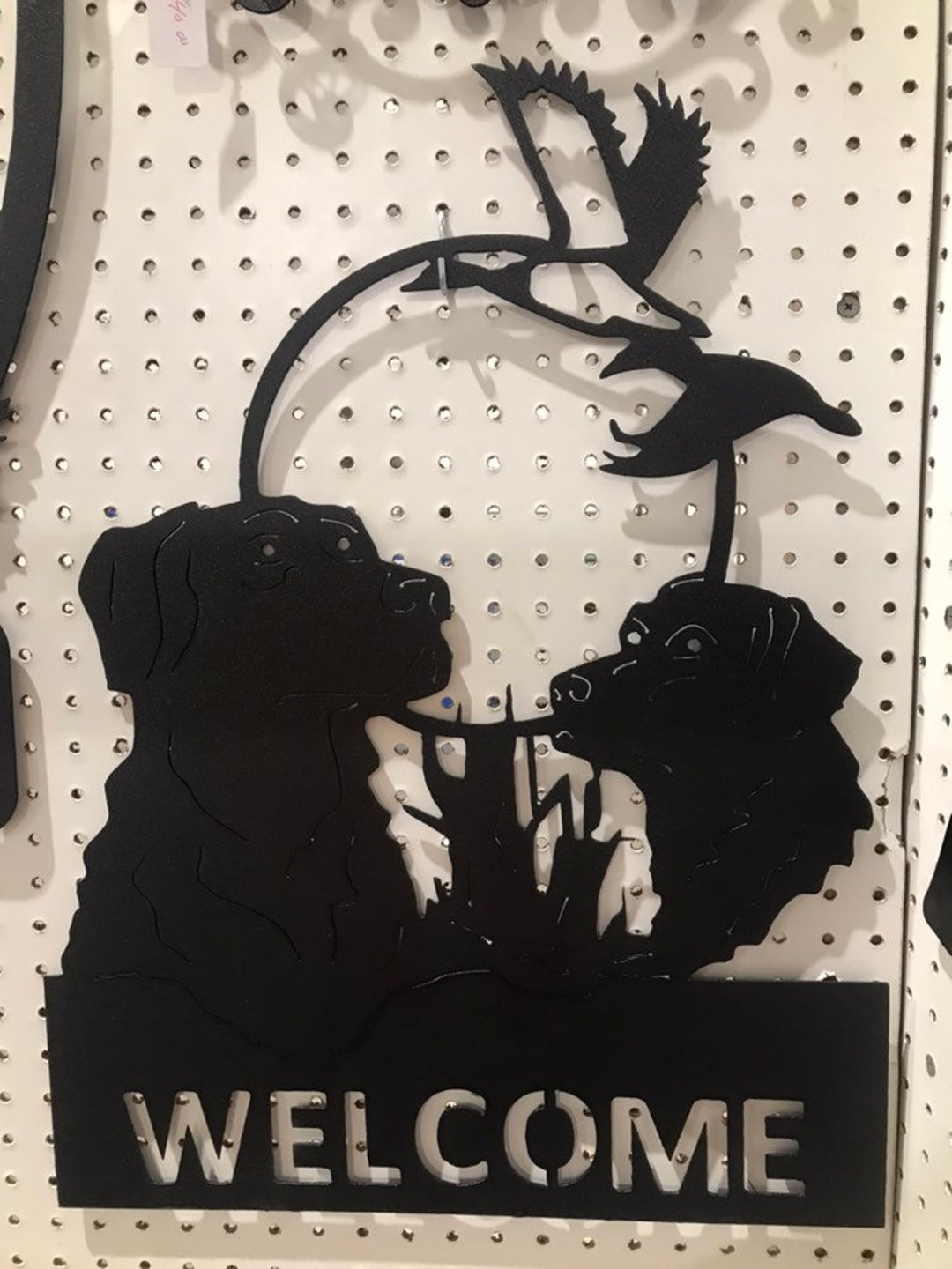 Lab Welcome Sign Duck Hunting - Etsy