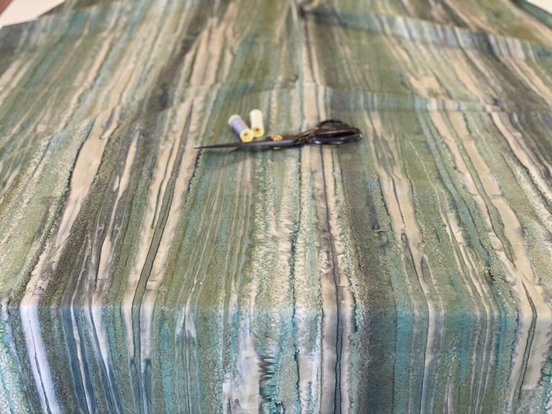 Grüner Batik Stoff Stoff Meterware Handgefärbter Batik - Etsy.de