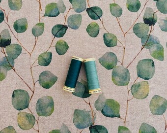 Green Leaf Fabric - Etsy