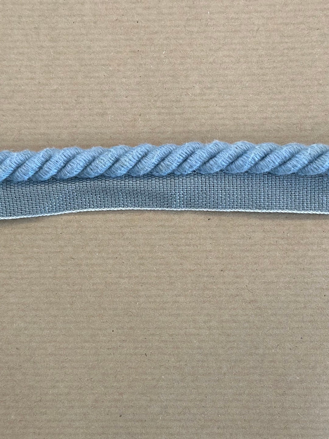Blue Braid Piping Flanged 2.5cm Width Total, 3m Length, Edging ...