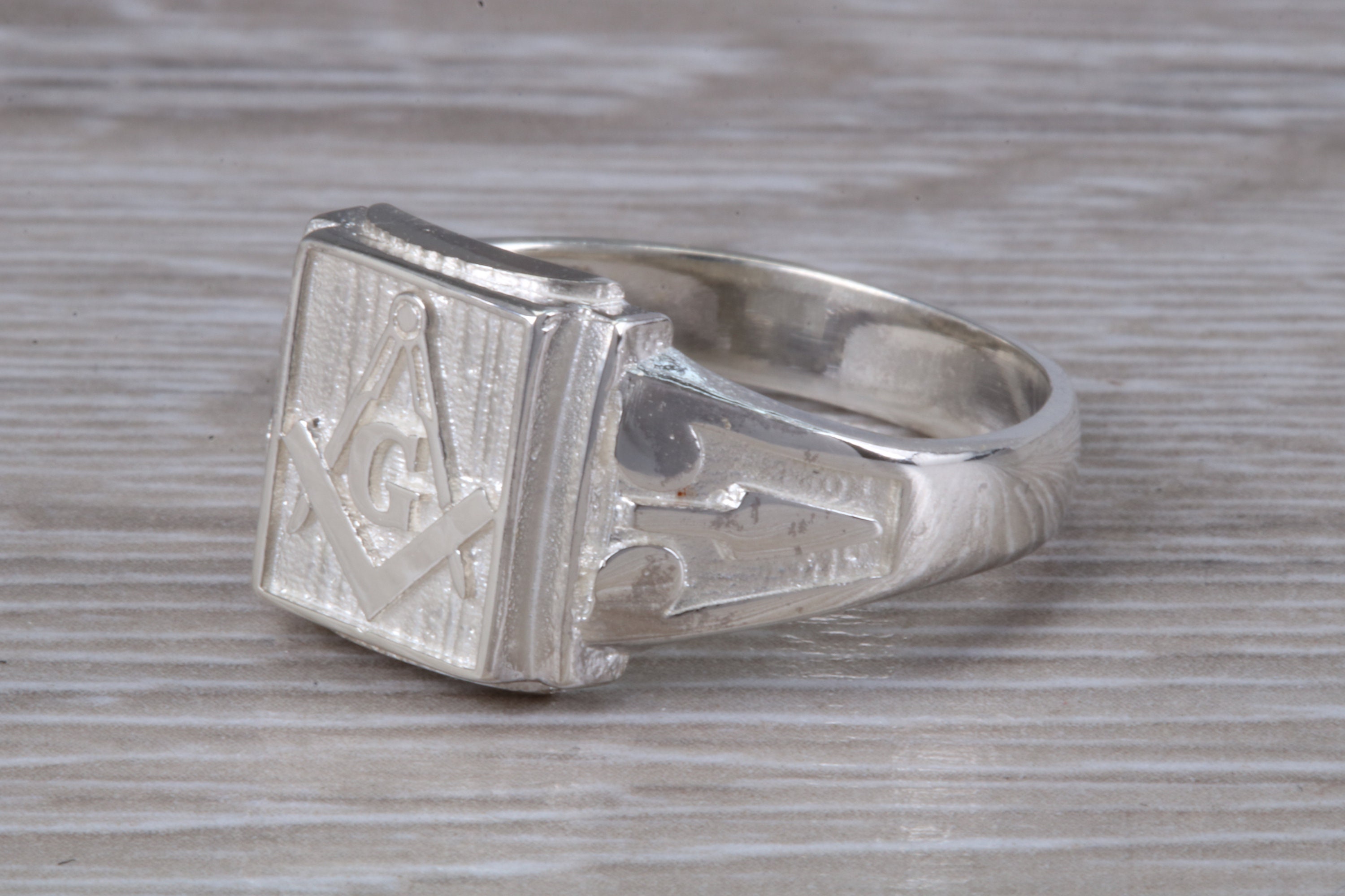Masonic Signet Ring - Etsy